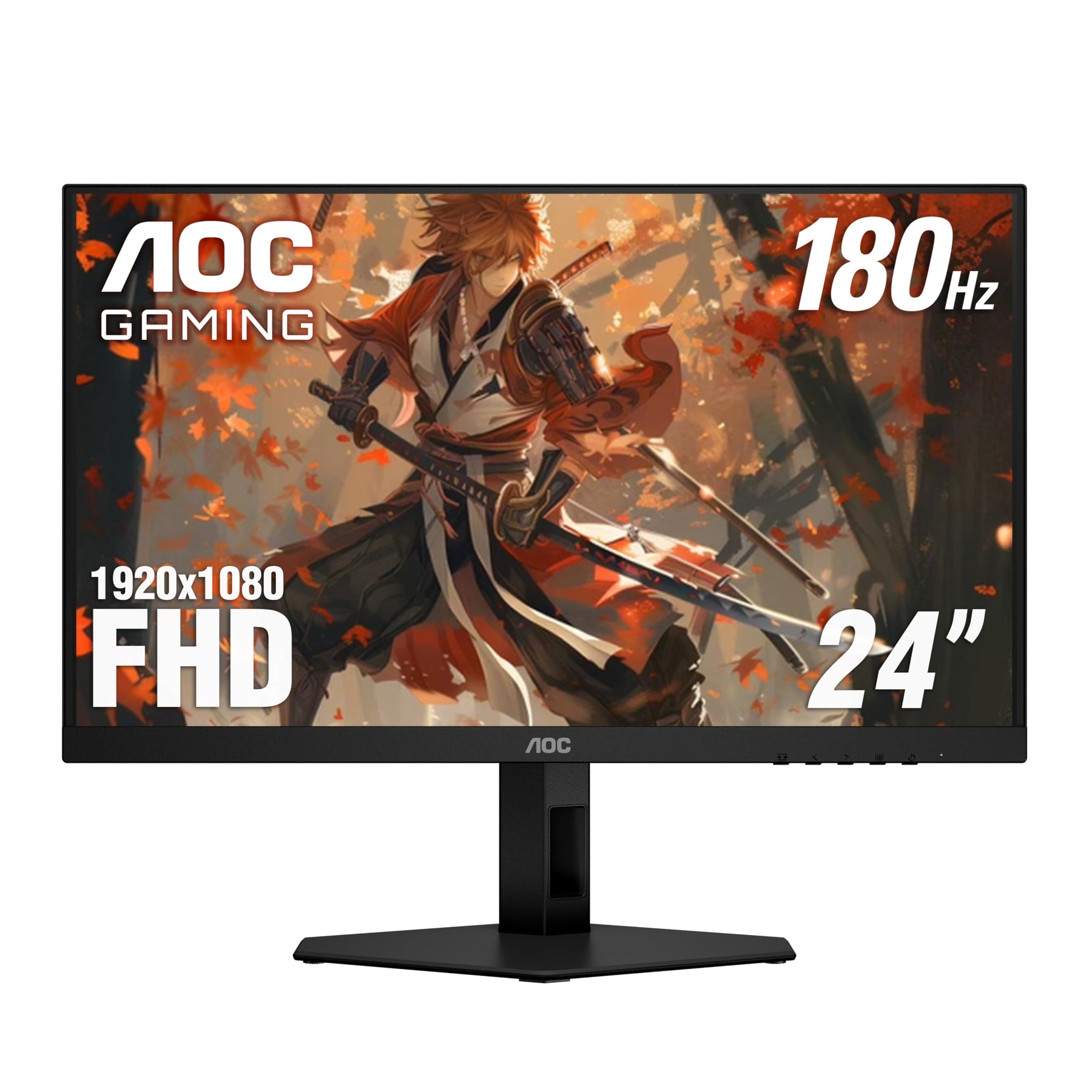 Monitor Gamer AOC 24G4E: 180Hz, FAST IPS, 0.5 Ms, y G-Sync para Domina ...