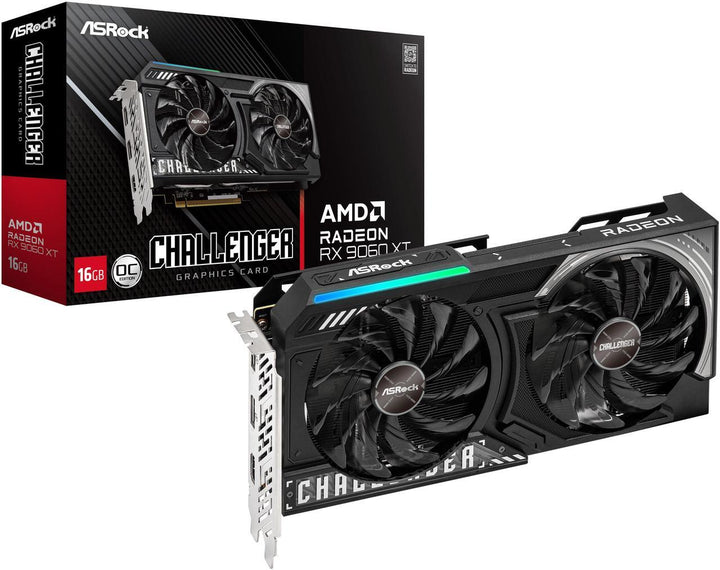 🚀 Tarjeta Gráfica ASRock RX 9060 XT de 16 Gb Challenger OC: 4K, IA y 1 ...