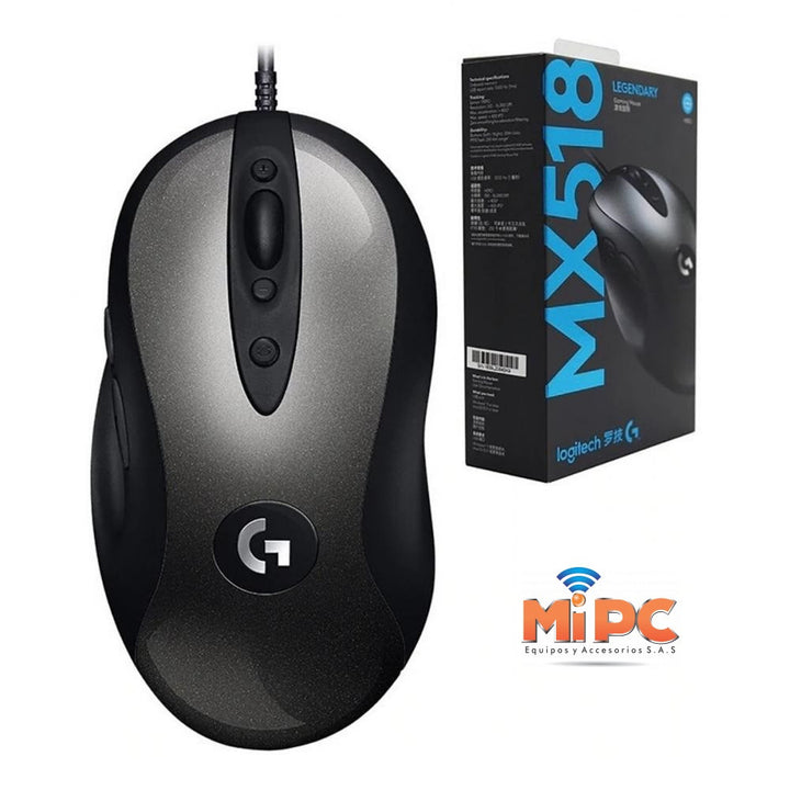 MOUSE GAMER LOGITECH MX 518 HERO 16K – Mi Pc Equipos SAS