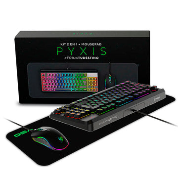 VSG Combo Gamer 3 en 1 PYXIS Teclado, Mouse y Pad – Mi Pc Equipos SAS